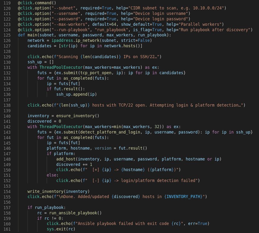 [My Journey to CCIE Automation – Week 4] Automating Network Discovery and Reports with Python ...